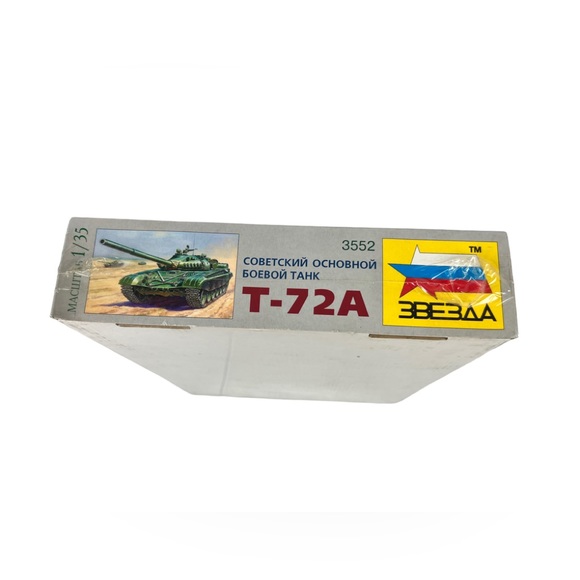 Zvezda | Toys | Zvezda 3552 Russian Main Battle Tank T72a Plastic Scale ...